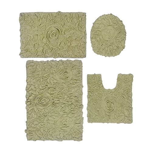 Click here for Home Weavers Inc Bellflower 4-pc. Quick Dry Bath R... prices