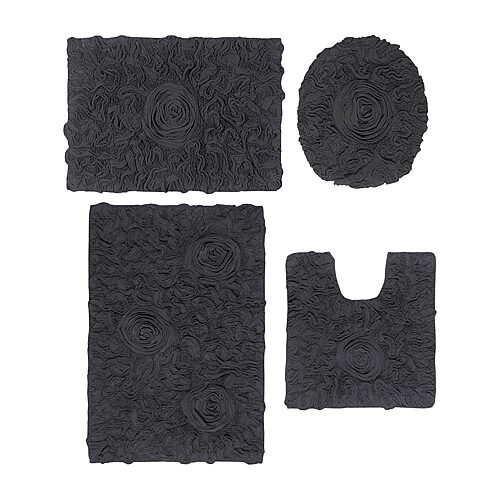 Click here for Home Weavers Inc Bellflower 4-pc. Quick Dry Bath R... prices