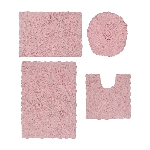 Click here for Home Weavers Inc Bellflower 4-pc. Quick Dry Bath R... prices