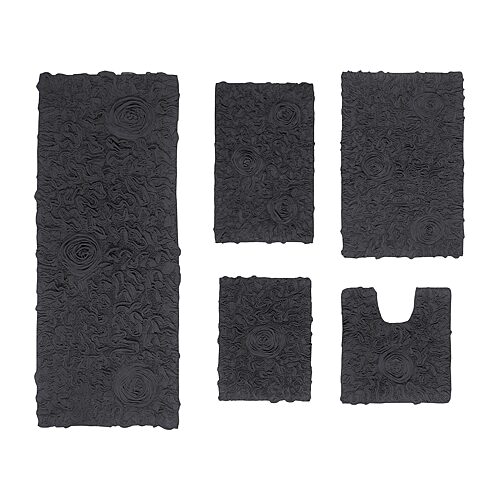 Click here for Home Weavers Inc Bellflower 5-pc. Quick Dry Bath R... prices
