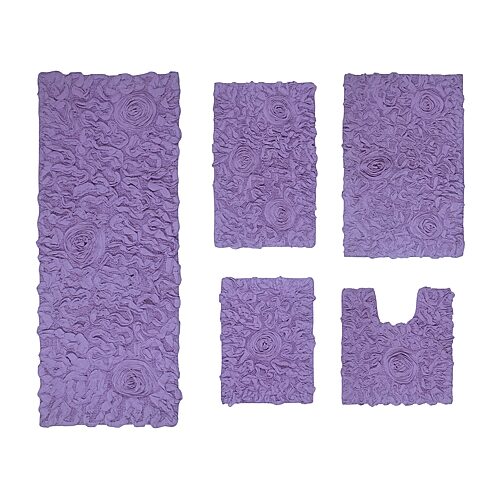 Click here for Home Weavers Inc Bellflower 5-pc. Quick Dry Bath R... prices