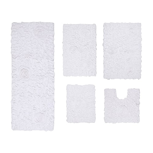 Click here for Home Weavers Inc Bellflower 5-pc. Quick Dry Bath R... prices