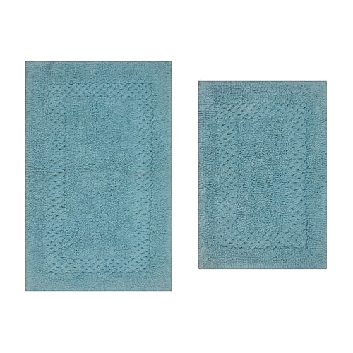 Click here for Home Weavers Inc Classy 2-pc. Quick Dry Bath Rug S... prices