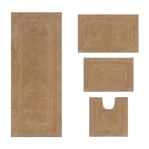 Click here for Home Weavers Inc Classy 4-pc. Quick Dry Bath Rug S... prices