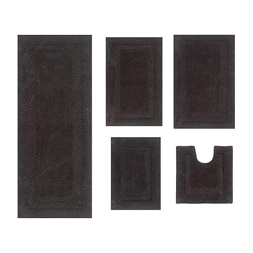 Click here for Home Weavers Inc Classy 5-pc. Quick Dry Bath Rug S... prices