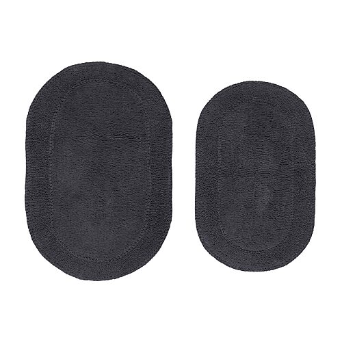 Home Weavers Double Ruffle Bath Rugs