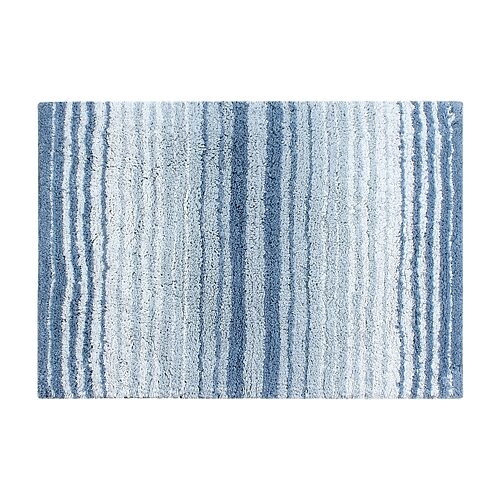 Home Weavers Gradiation Bath Rug  17 x 24 - Blue