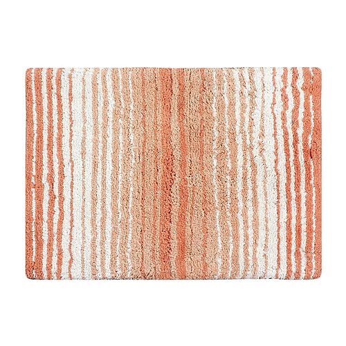 Click here for Home Weavers Gradiation Bath Rug  17 x 24 - Coral prices