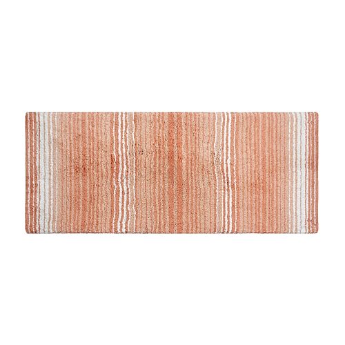 Click here for Home Weavers Gradiation Bath Rug  21 x 54 - Coral prices