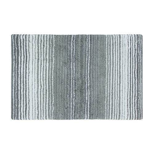 Home Weavers Gradiation Bath Rug  21 x 34 - Grey