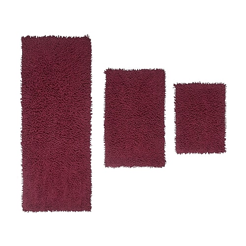 Click here for Home Weavers Inc Fantasia 3-pc. Quick Dry Bath Rug... prices