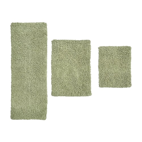 Home Weavers Fantasia 3-Pc. Bath Rug Set - Sage