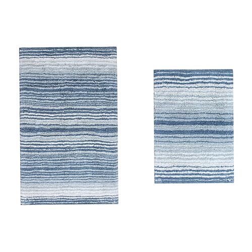 Click here for Home Weavers Gradiation 2-Pc. Bath Rug Set - Blue prices