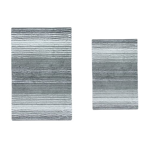 Click here for Home Weavers Gradiation 2-Pc. Bath Rug Set - Grey prices