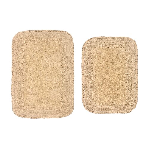 Click here for Home Weavers Radiant 2-Pc. Bath Rug Set - Camel prices
