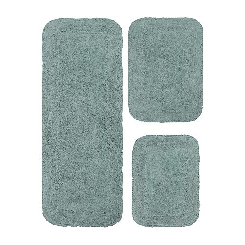 Click here for Home Weavers Radiant 3-Pc. Bath Rug Set - Blue prices