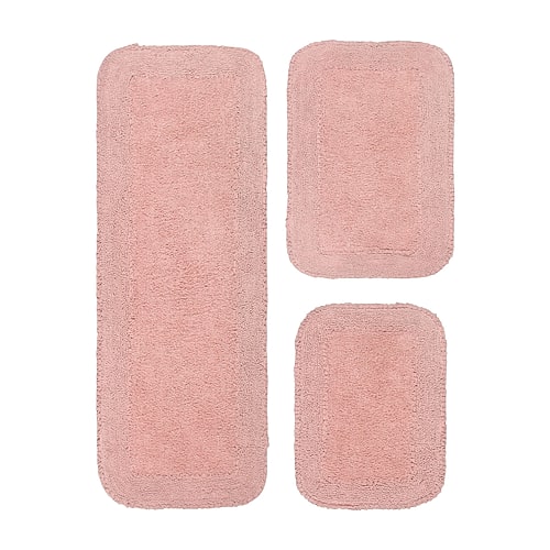 Click here for Home Weavers Radiant 3-Pc. Bath Rug Set - Pink prices