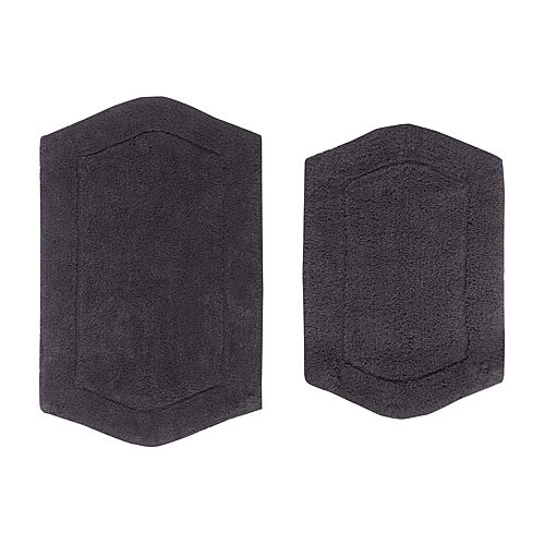 Click here for Home Weavers Waterford 2-Pc. Bath Rug Set - Grey prices