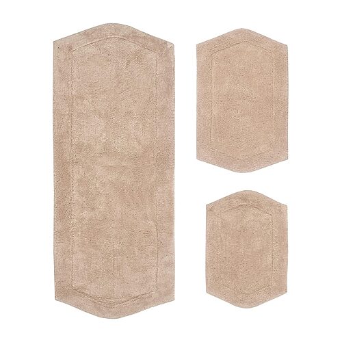 Click here for Home Weavers Waterford 3-Pc. Bath Rug Set - Linen prices