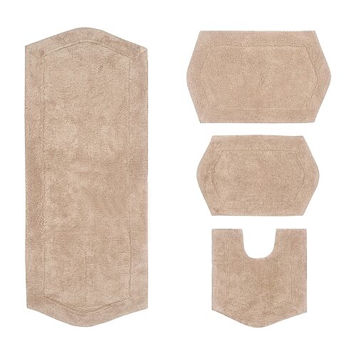 Click here for Home Weavers Waterford 4-Pc. Bath Rug Set - Linen prices