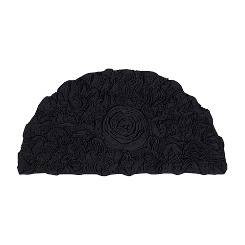 Click here for Home Weavers Inc Bell Flower Quick Dry Bath Rug  O... prices