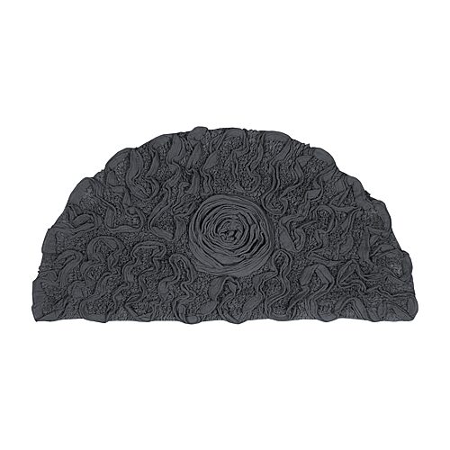 Click here for Home Weavers Inc Bell Flower Quick Dry Bath Rug  O... prices