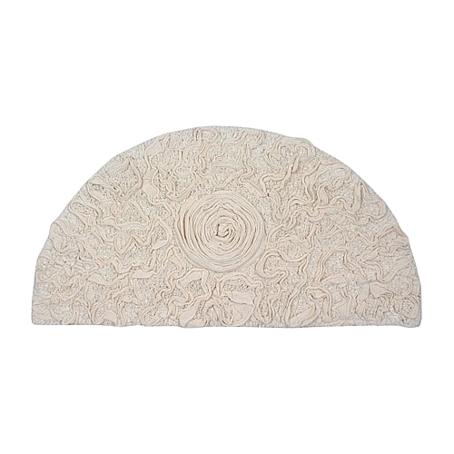 Click here for Home Weavers Inc Bell Flower Quick Dry Bath Rug  O... prices