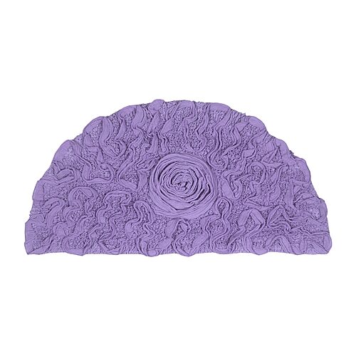 Click here for Home Weavers Inc Bell Flower Quick Dry Bath Rug  O... prices