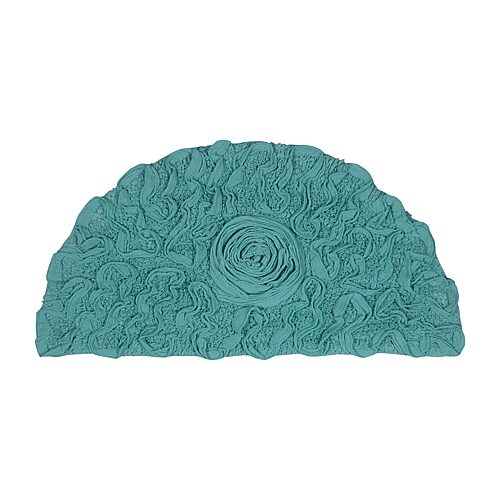 Click here for Home Weavers Inc Bell Flower Quick Dry Bath Rug  O... prices