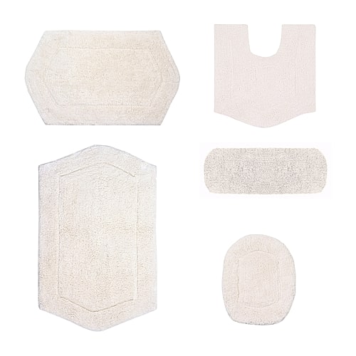 Click here for Home Weavers Inc Waterford 5-pc. Quick Dry Bath Ru... prices