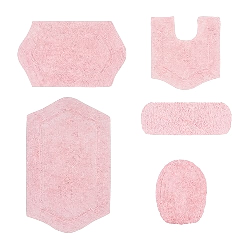 Click here for Home Weavers Inc Waterford 5-pc. Quick Dry Bath Ru... prices