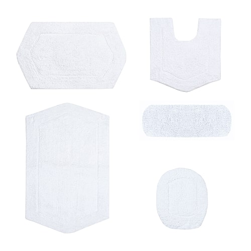 Click here for Home Weavers Inc Waterford 5-pc. Quick Dry Bath Ru... prices