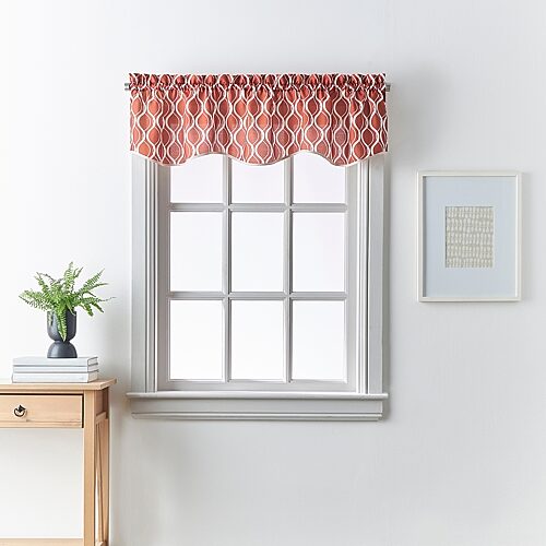 Click here for CHF Morocco Rod Pocket Scallop Valance  One Size... prices