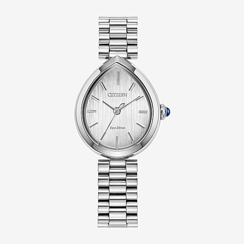 Click here for Citizen Womens Eco-Drive Classic Rainell Silver-To... prices