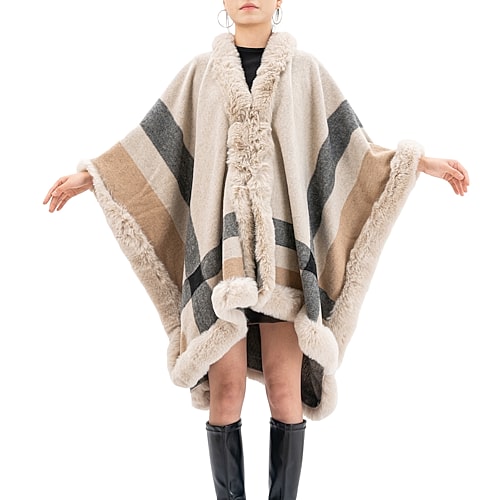 Click here for Karla Hanson Savannah Ruana Womens Poncho  One Siz... prices