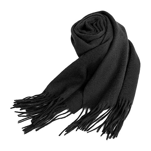 Click here for Karla Hanson Fringe Wool Blanket Scarf  One Size... prices
