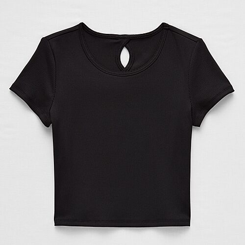 Click here for Xersion Rib Little & Big Kid Girls Scoop Neck Shor... prices