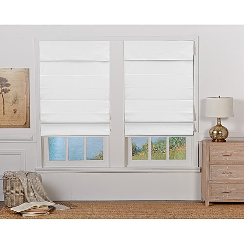 Click here for Dover Cordless Room Darkening Roman Shade  One Siz... prices