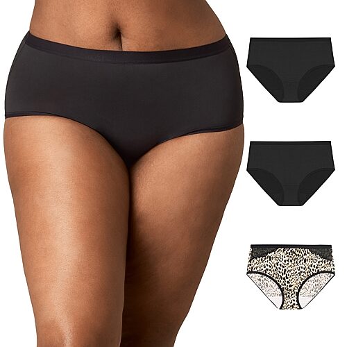 Click here for Playtex 3-Pack Microfiber Full Coverage Hipster Un... prices