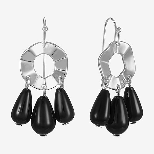 Click here for Mixit Silver Tone Womens Drop Earrings  One Size... prices