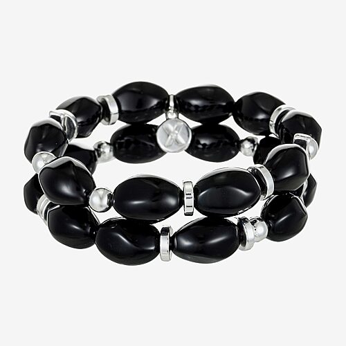Click here for Mixit Silver Tone Womens 2-pc. Bracelet Set  One S... prices
