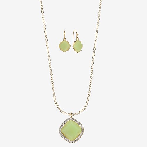 Click here for Liz Claiborne Womens Glass 2-pc. Jewelry Set  One... prices