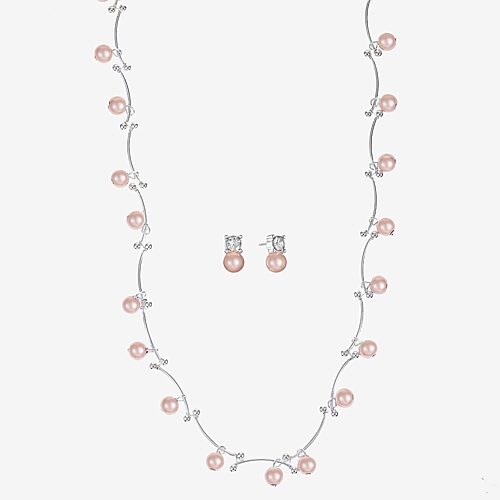 Click here for Monet Jewelry Timeless Womens Glass Simulated Pear... prices