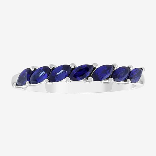 Click here for Limited Quantities! Womens Lab Created Blue Sapphi... prices
