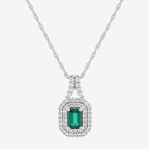 Click here for Limited Quantities! Womens Lab Created Green Emera... prices