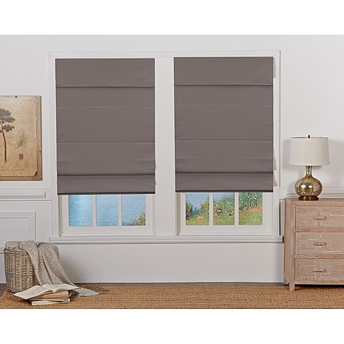 Click here for Dover Cordless Room Darkening Roman Shade  One Siz... prices