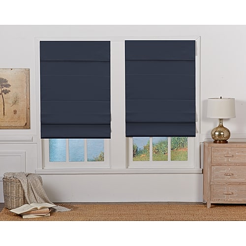 Click here for Dover Cordless Room Darkening Roman Shade  One Siz... prices