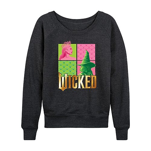 Click here for Wicked Elphaba Glinda Womens Round Neck Long Sleev... prices