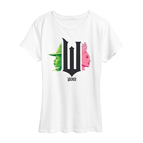Click here for Wicked Elphaba Glinda Womens Crew Neck Short Sleev... prices