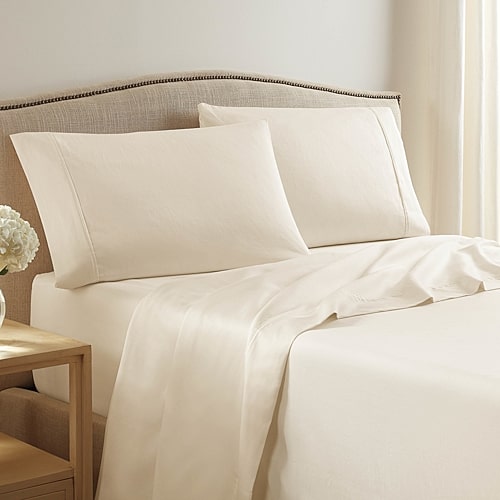 Click here for Martex Sateen 400tc Sheet Set  One Size  Beige prices